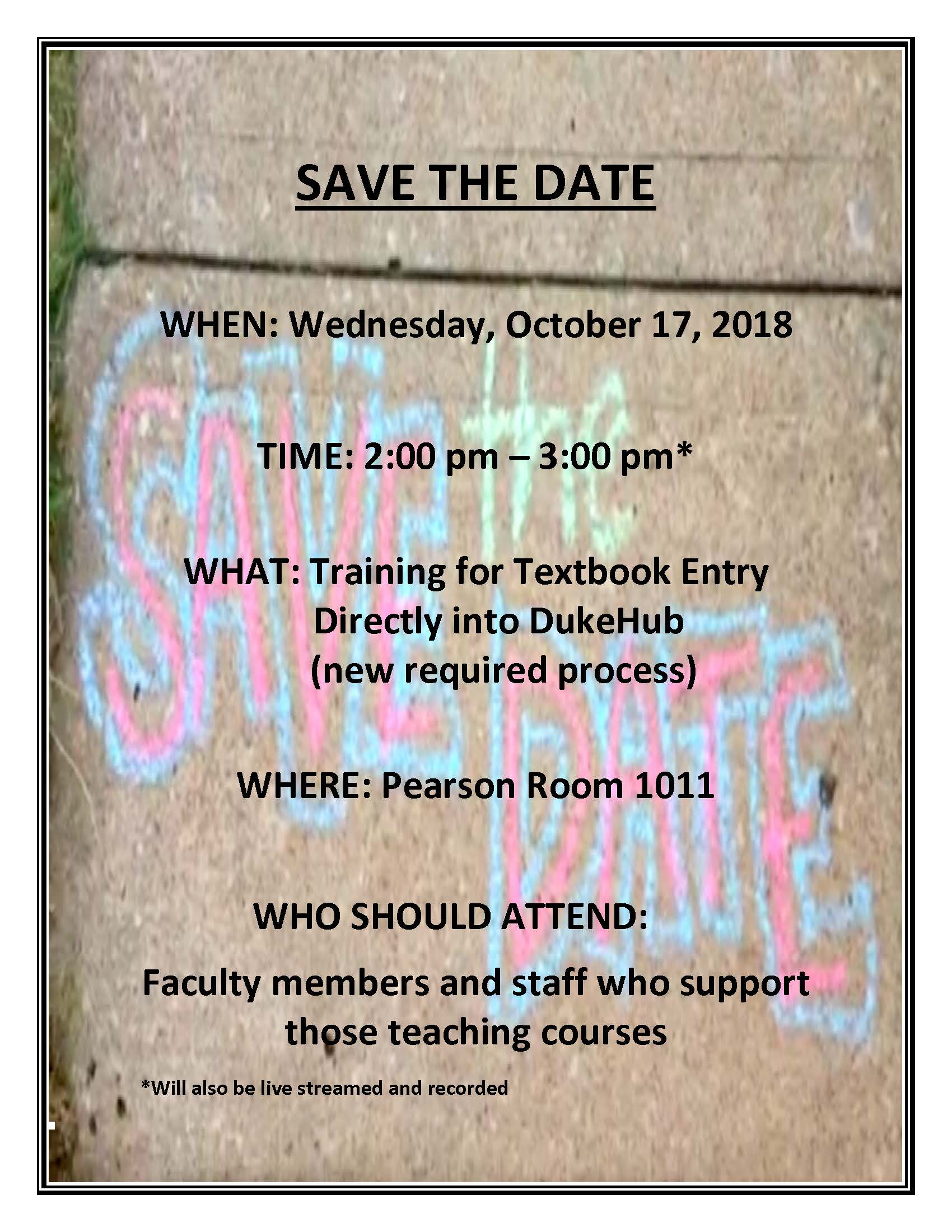 Save the Date: DukeHub Training | Duke University School of Nursing