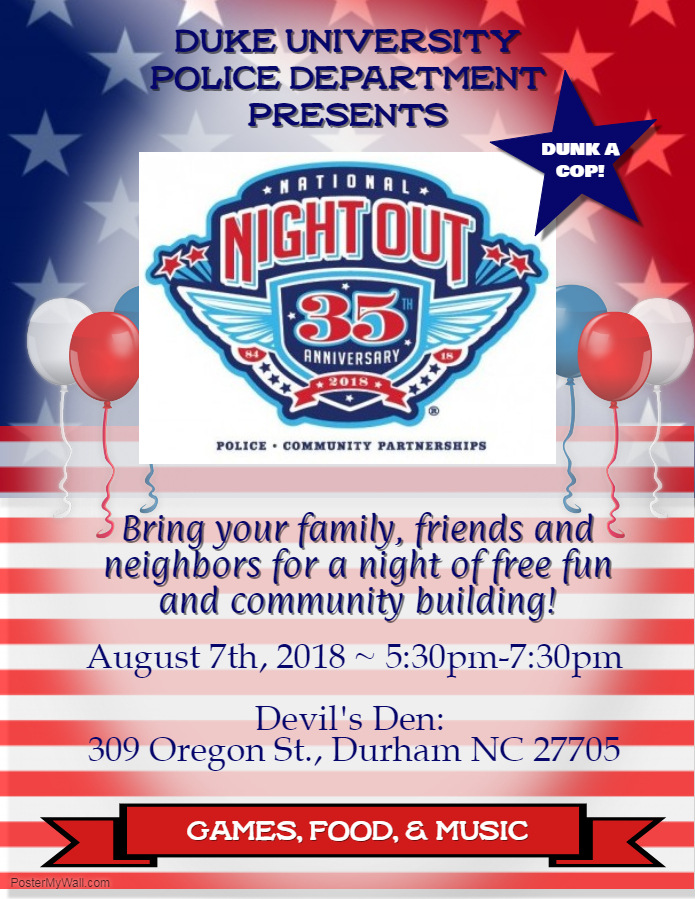 Duke Police National Night Out | Duke University School of Nursing